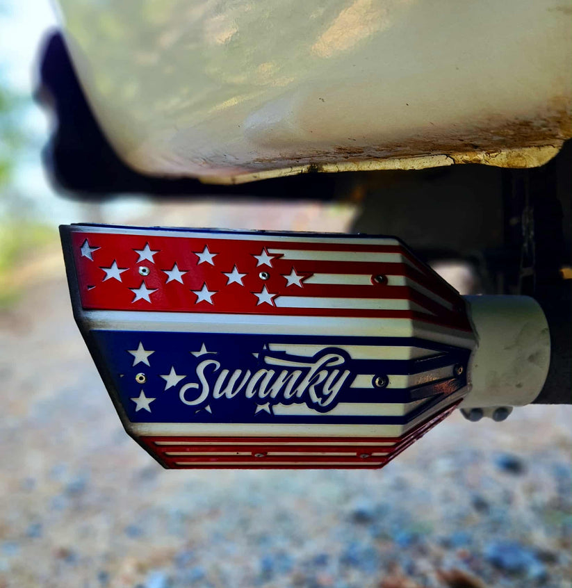 Stars & Stripes 8" Octagon Exhaust Tip – SWANKY MFG.