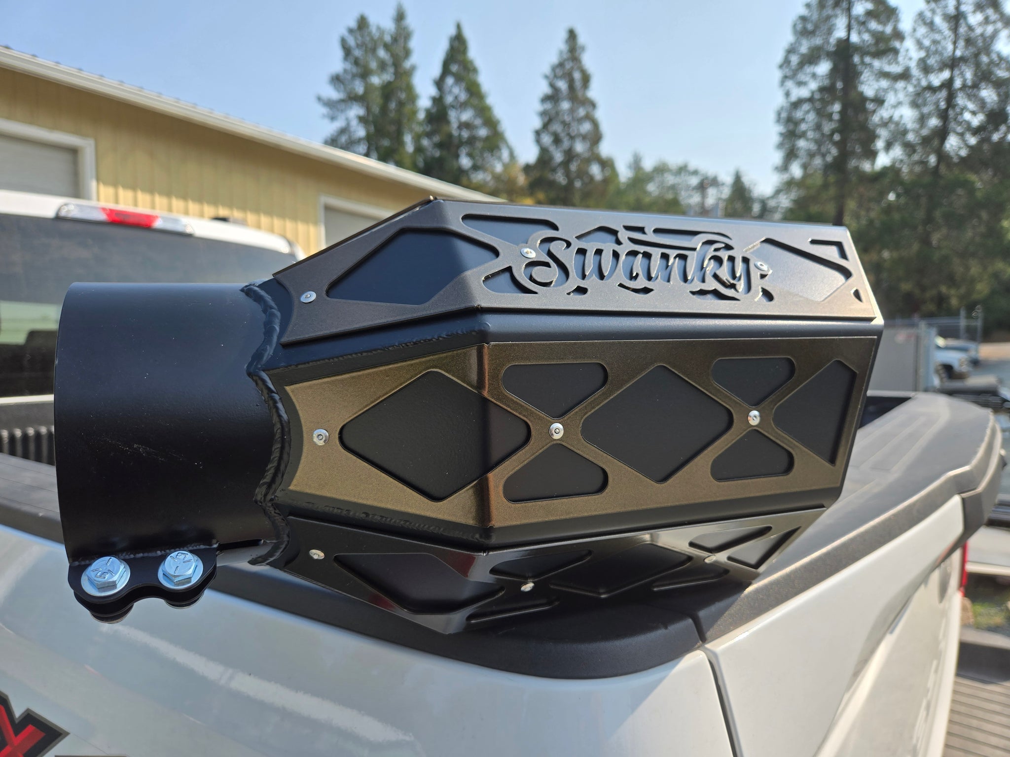 8" Overlay Octagon Exhaust Tip – SWANKY MFG.